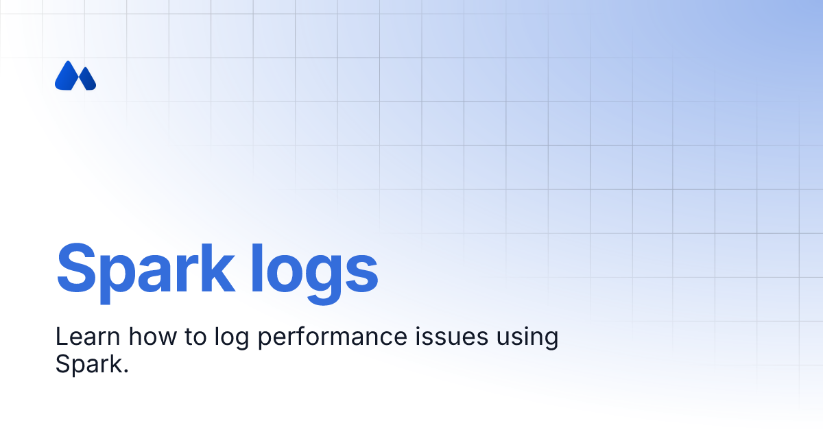 Spark logs | Knowledgebase