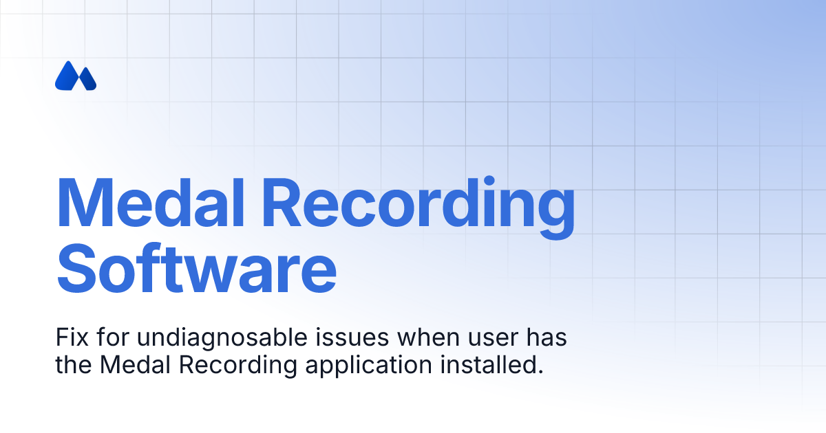 Medal Recording Software | Knowledgebase
